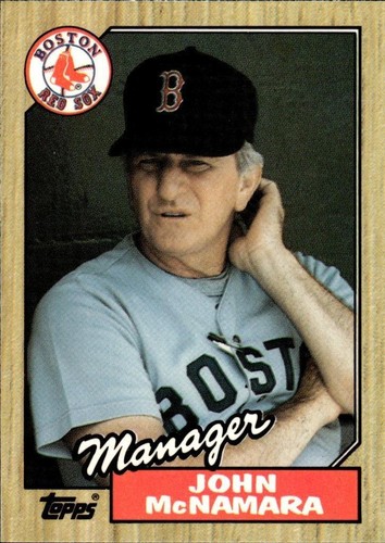 JOHN McNAMARA 1987 Topps Tiffany #368 BUY ANY 2 ITEMS FOR 50% OFF B212R4S8P50 | eBay