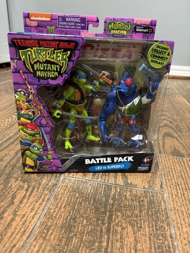 TMNT Teenage Mutant Ninja Turtles Mutant Mayhem LEO Vs SUPERFLY Battle ...