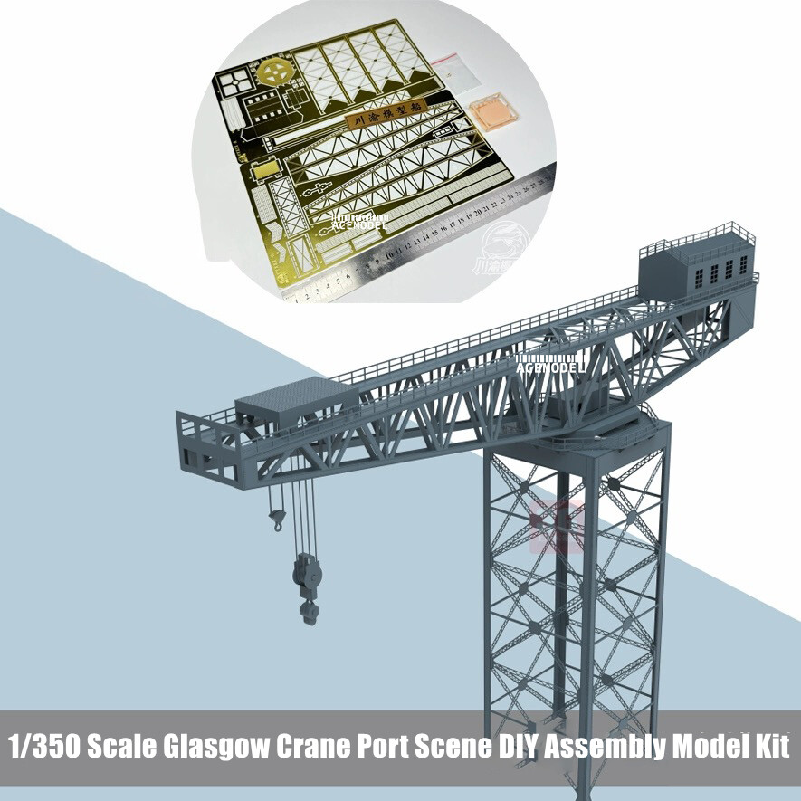 1/350 Scale Large Dry Dock/Crane Battleship Aircraft Carrier Shipyard ...