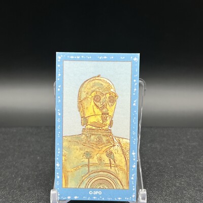 C-3PO Blue Starfield 2022 206 Topps Star Wars Card | eBay
