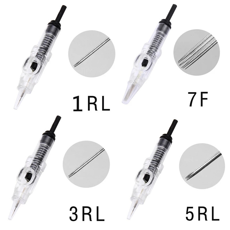 Disposable Microblading Eyebrow Cartridge Needle Makeup Tattoo Needle ...