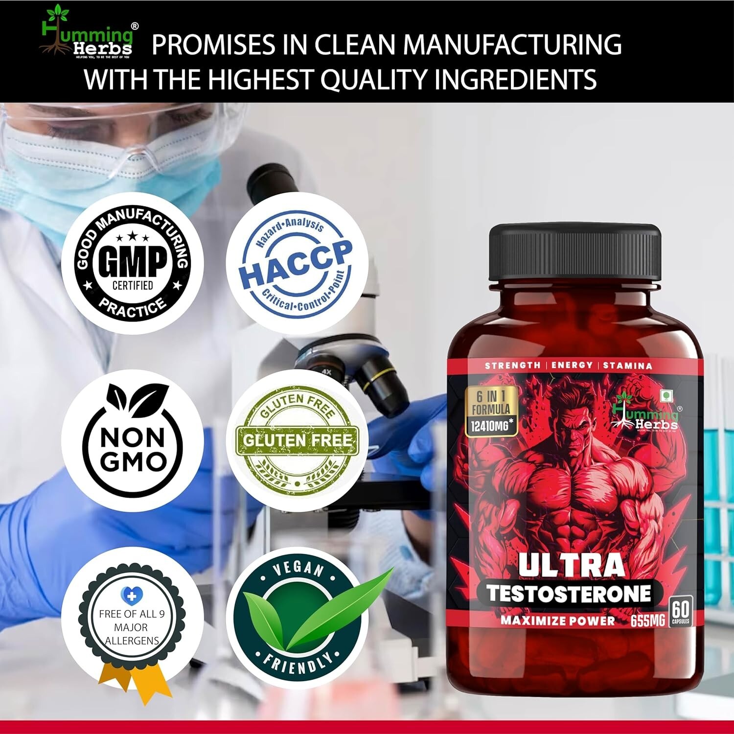 Natural Testosterone Booster - Increase Energy, Improve Muscle Strength ...