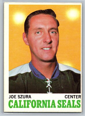 1970 Topps #73 Joe Szura Vintage Hockey Card HIGH END! | eBay