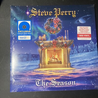 STEVE PERRY THE SEASON CHRISTMAS EXCLUSIVE 180GM OPAQUE BLUE VINYL NEW ...