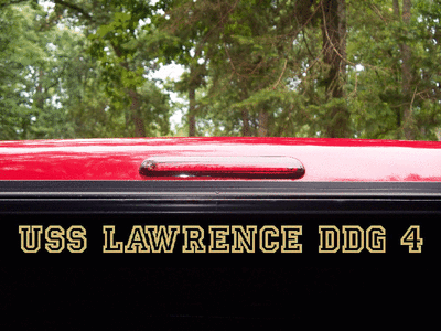 USS LAWRENCE DDG 4 Decal US NAVY Military USN S01 | eBay