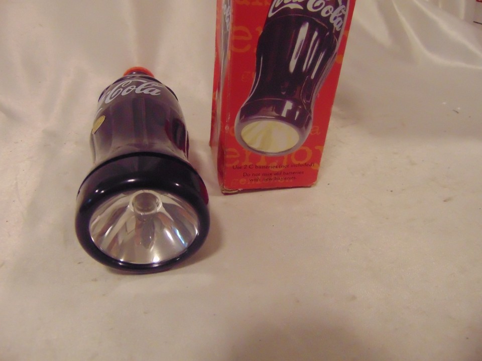 New Old Stock Coca-Cola Bottle Flashlight w/box | eBay