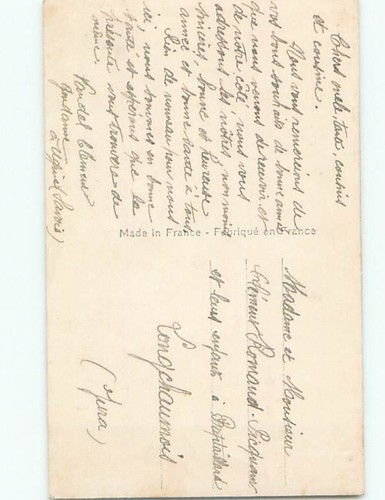 Very Old Foreign Postcard BEAUTIFUL FLOWERS SCENE : make an offer ...