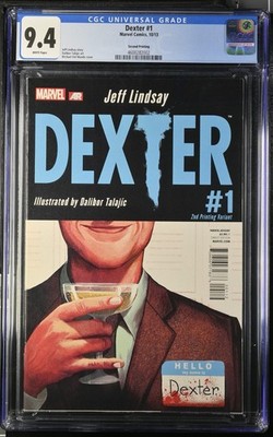 Dexter #1 by Jeff Lindsay CGC 9.4 (Second Printing) (Marvel Comics) | eBay