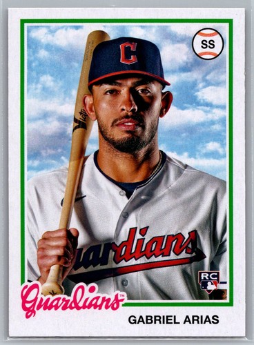 Gabriel Arias 2022 Topps Archives BASEBALL #183 Cleveland Guardians RC ...