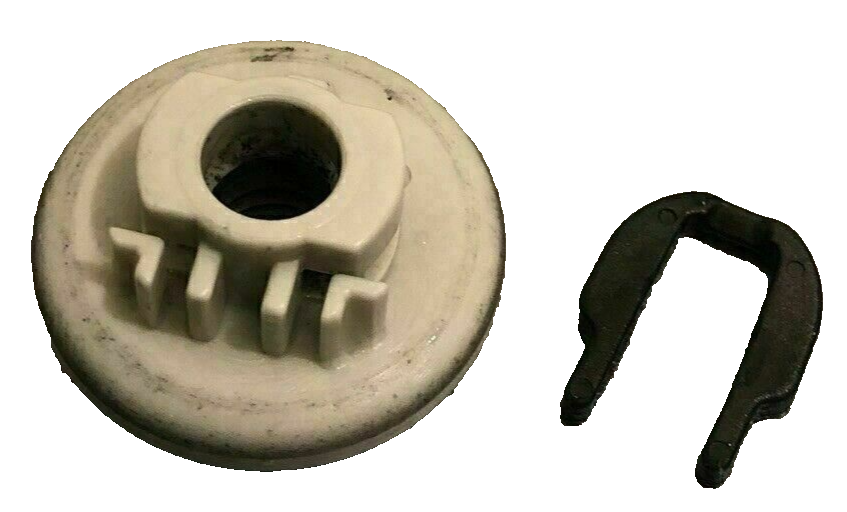 Miele dishwasher - Top Rack Basket Rail Side Roller & Locking Clip (KN ...