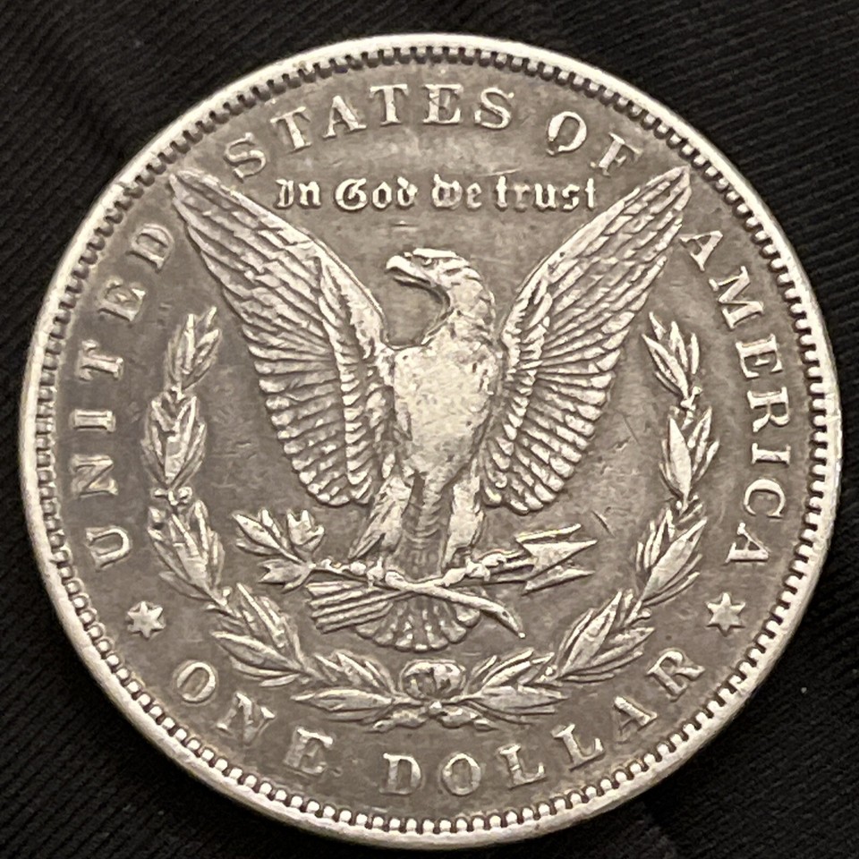 1890 Morgan Silver Dollar Fine VF/XF condition B07 | eBay