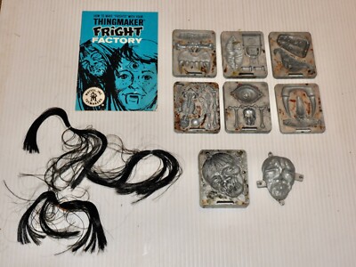 1966 Vintage Mattel Thingmaker full set of 7 Fright Factory molds ...