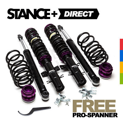 Stance+ Street Coilovers Seat Ibiza Mk4 6J TSi TDi Cupra FR 2008-2017 ...