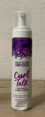 📀 Not Your Mother's Curl Talk Refreshing Curl Foam - 8 fl.oz | eBay