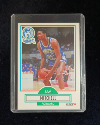 1990 Sam Mitchell Timberwolves Card | eBay