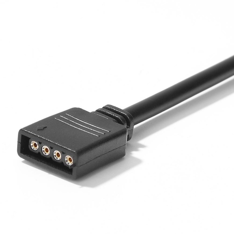Motherboard RGB adapter cable for PC LED light strip SM wire (4P female ...