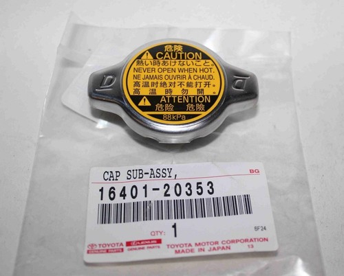 Genuine Toyota Lexus Radiator Cap 16401-20353 OEM | eBay