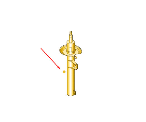 VOLKSWAGEN PASSAT B8 FRONT GAS SHOCK ABSORBER 3Q0413031BE NO DUTY TO 🇺🇸 ...