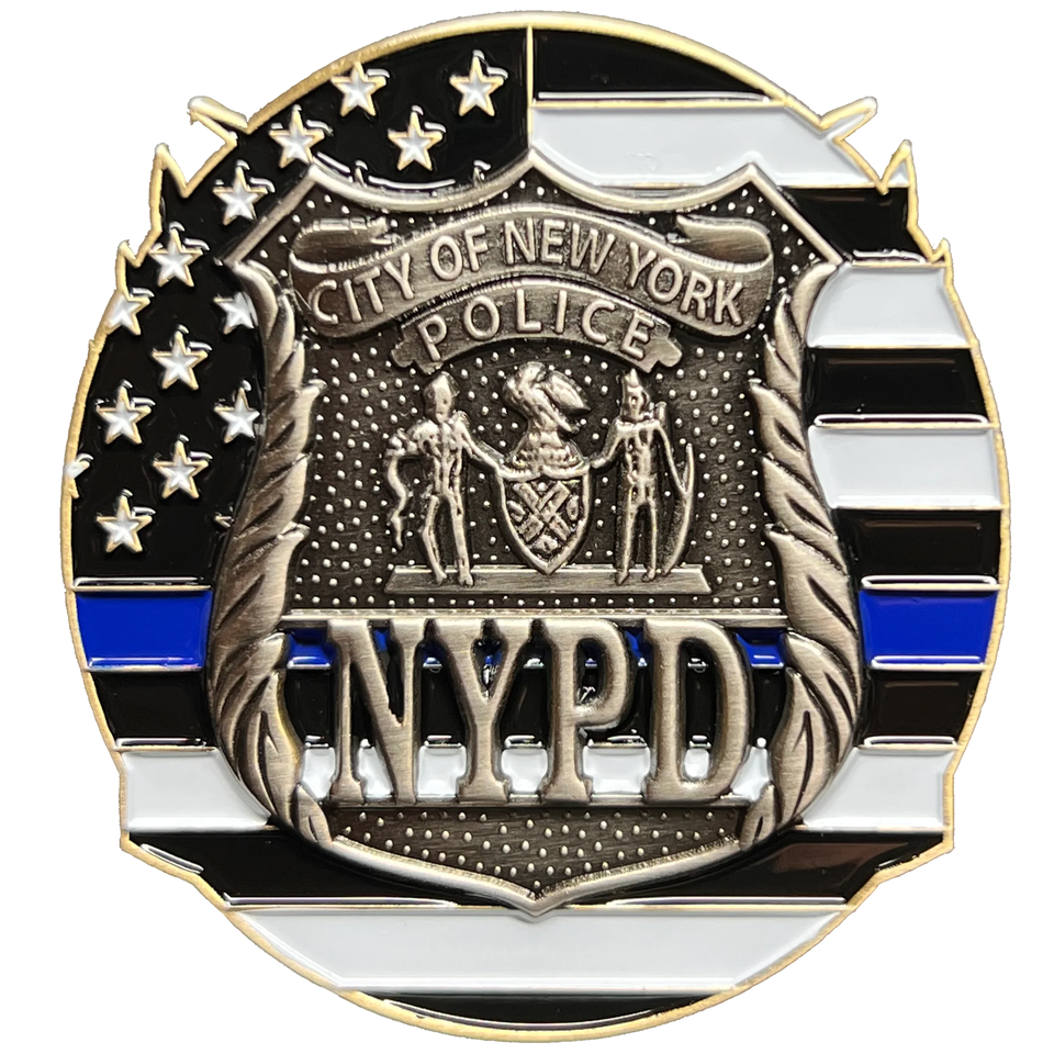 GL13-008 NYPD New York City Police Negotiator Challenge Coin Negotiator ...