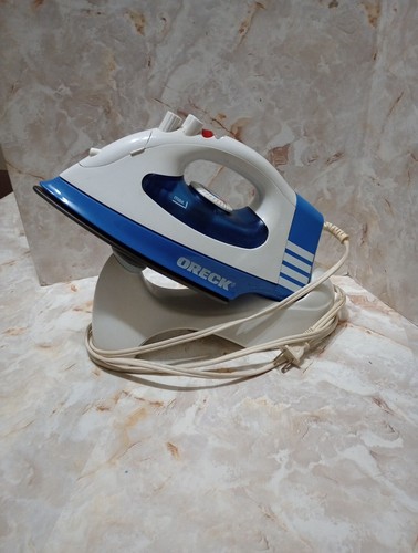 Oreck Steam Iron Handheld Steamer Fabric Corded Wrinkle Free JP8100CB ...