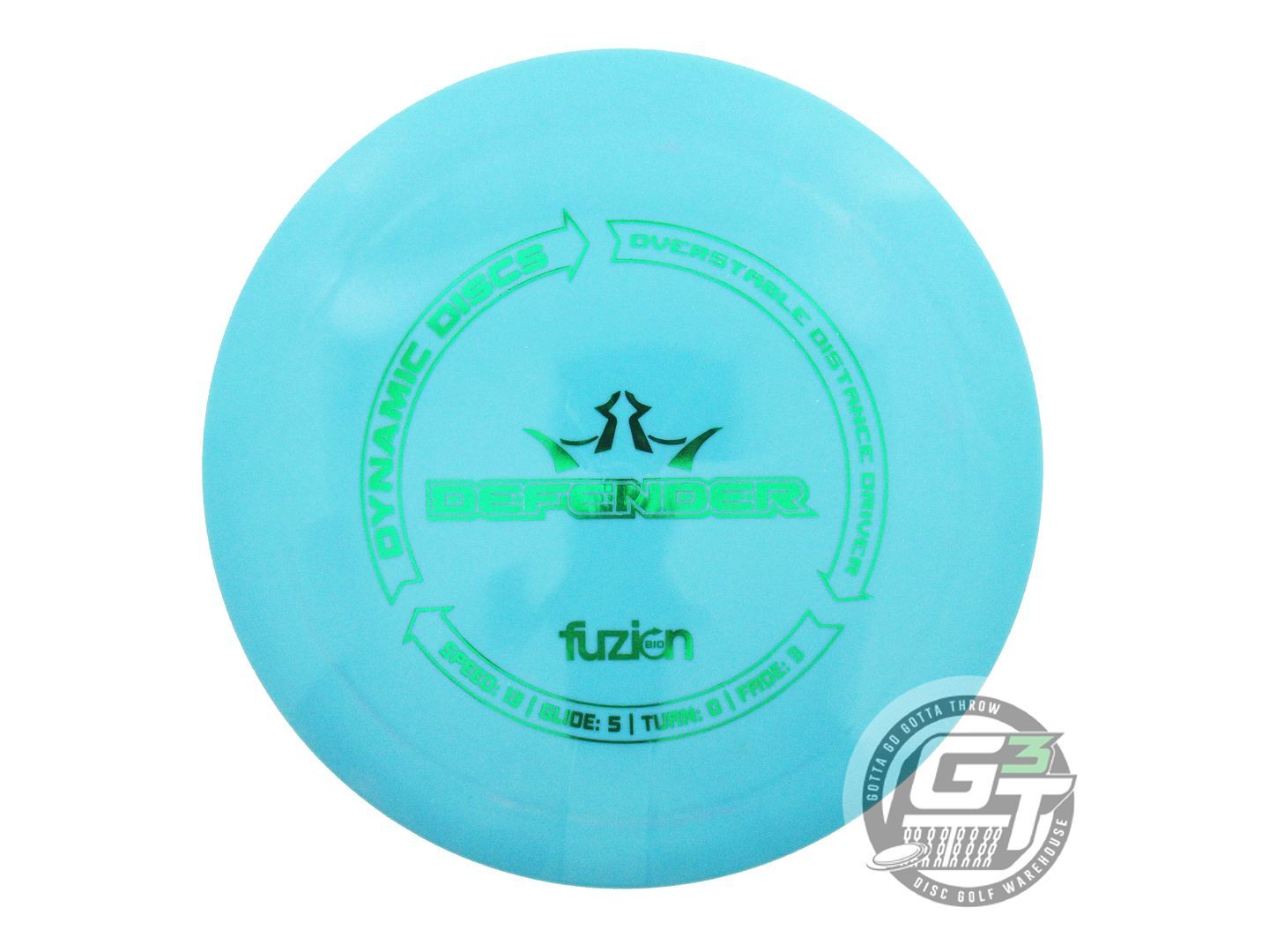NEW Dynamic Discs BioFuzion Defender 171g Teal Green Foil A Driver Golf ...