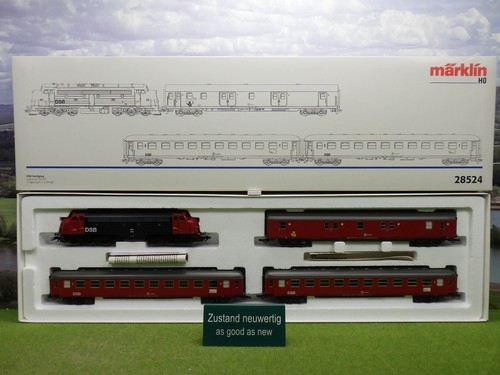 Märklin 28524 H0 Zugset DSB Hurtigtog DSB litra my in OVP (RK) S1507 ...