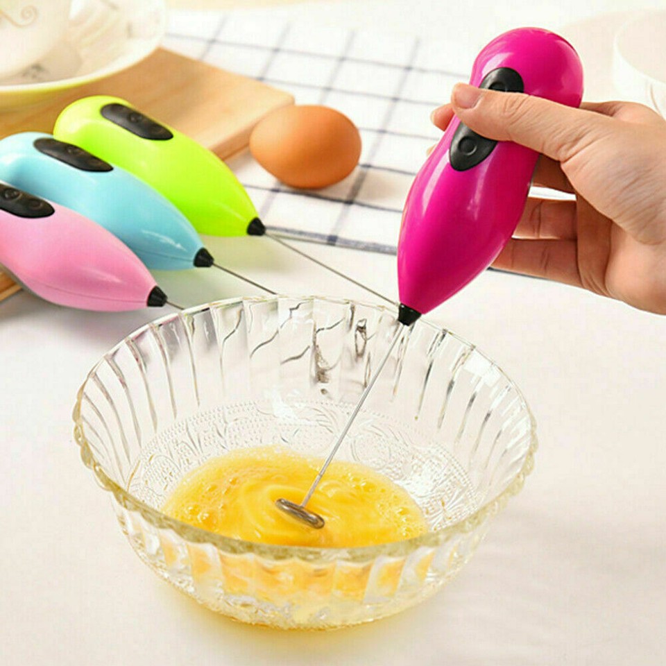 Mini Handheld Electric Mixer Cream Coffee Hand Blender Coffee/Milk/Egg ...