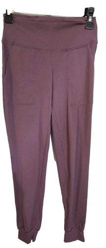 Savvi Legging Sz Small Plum Mocha 9" Rise 7/8 Length Compression | eBay