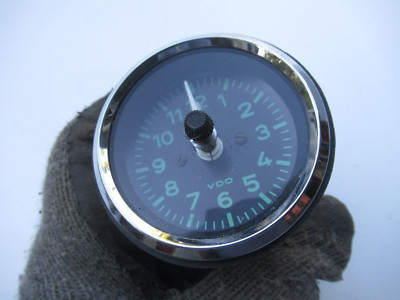 Porsche 356 Clock 12V Date Stamp 7.88 | eBay