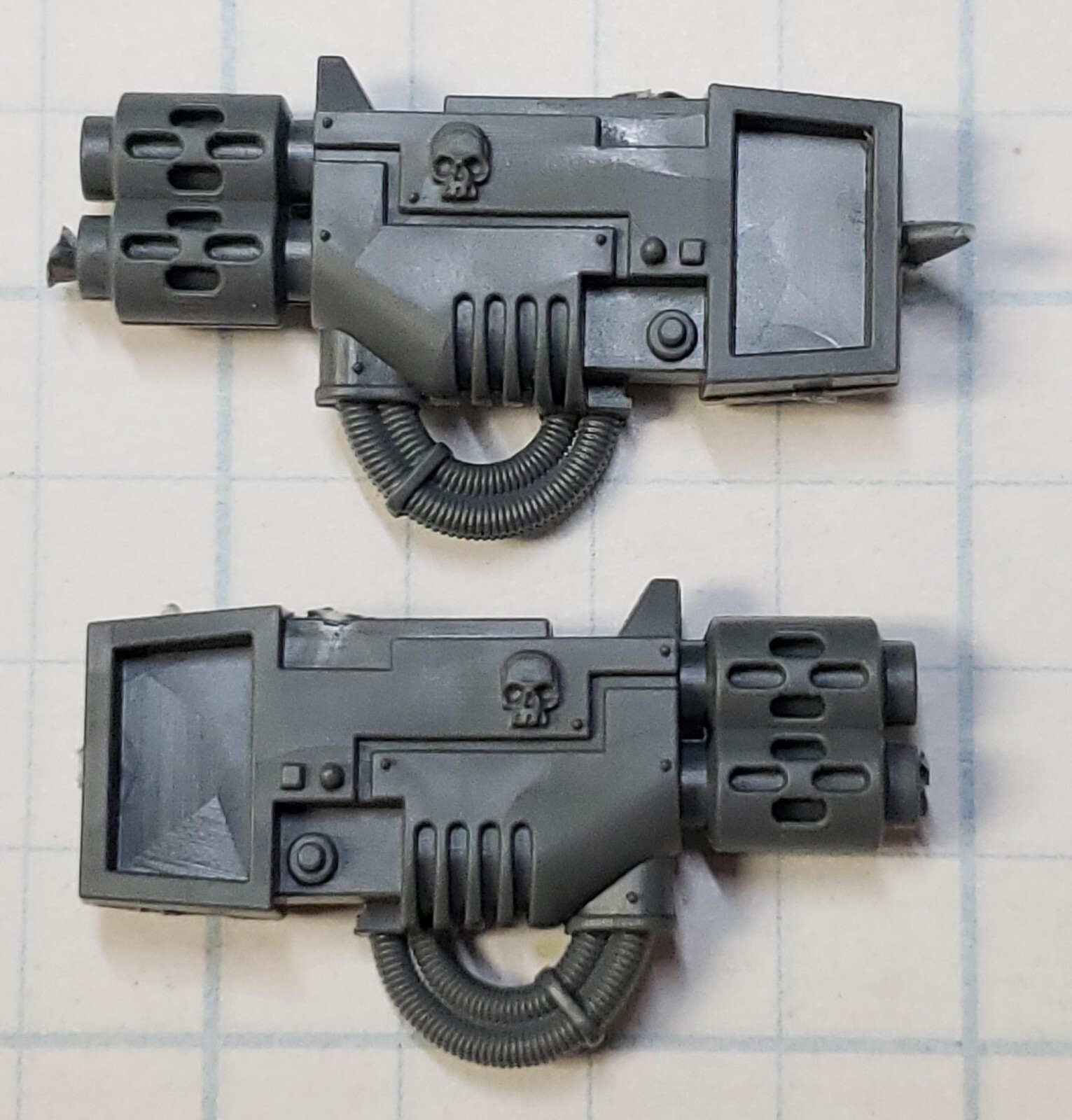 Warhammer 40k Astra Militarum Bits LRM Leman Russ Side Sponson Multimelta x2 | eBay