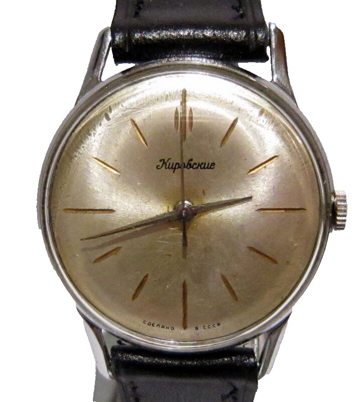VINTAGE VERY RARE EARLY MECHANICAL MEN'S WATCH "KIROV… - Gem