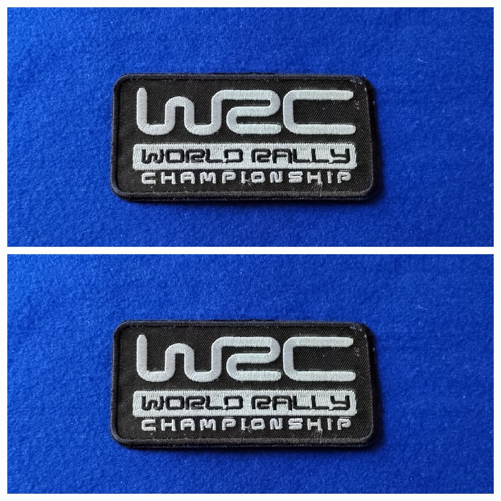 A Pair Of Motorsport Racing Patches Sew / Iron On Badges WRC World ...