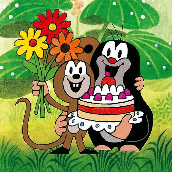 Puzzle Box Mole Rabbit Hedgehog Mouse Cartoon Animated Movie Children ...