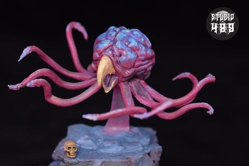 Dungeon and Dragons DnD 5e Monster Nolzur Grell painted by Studio 489 ...