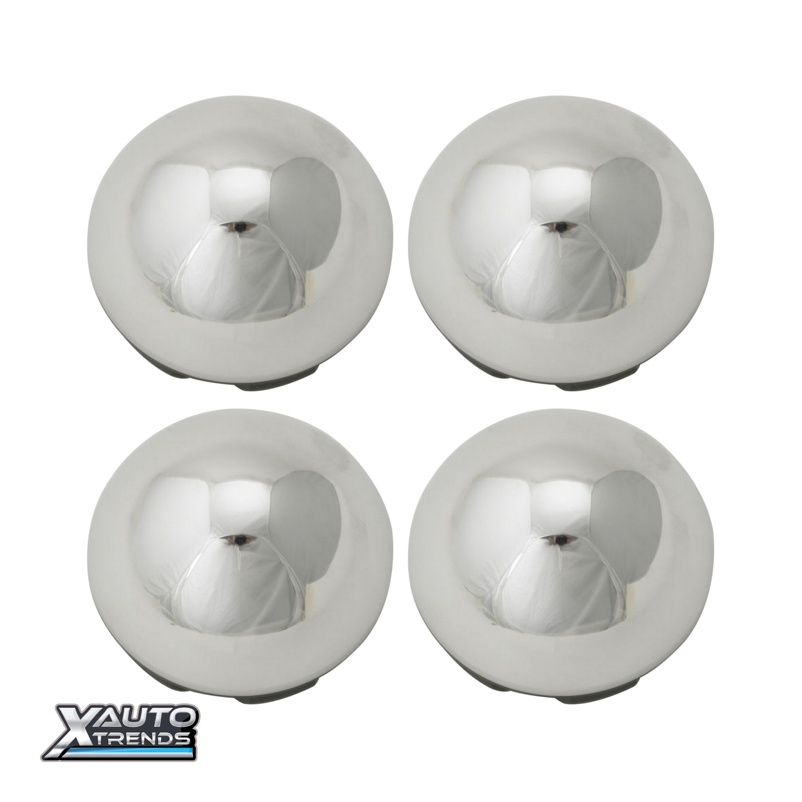 4 x American Racing Wheel Center Cap AR606 2.42'' Chrome Plastic ...