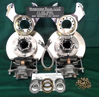 Jeep DISC BRAKE CONVERSION KIT, CJ2A, CJ3A, CJ3B, CJ5, Willys MB, Dana ...