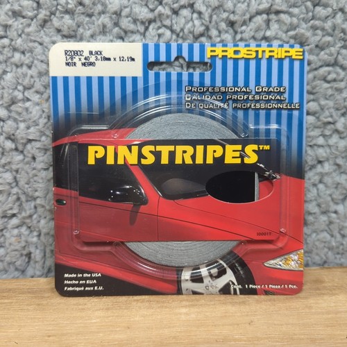 Prostripe R20802 Vinyl Striping Pinstriping Tape 1/8" X 40' Black ...