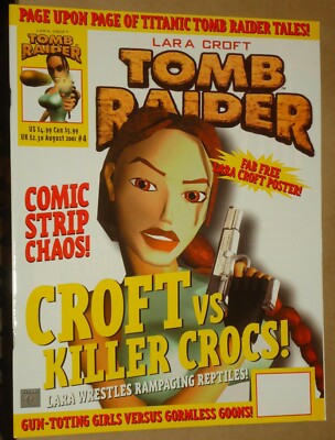 Tomb Raider Magazine #4 Aug 2001 | eBay