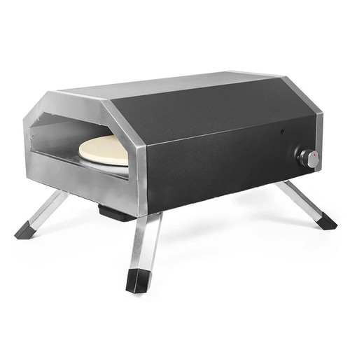 Gas Pizza Machine Portable Home Outdoor Fully Automatic Rotary Oven ...
