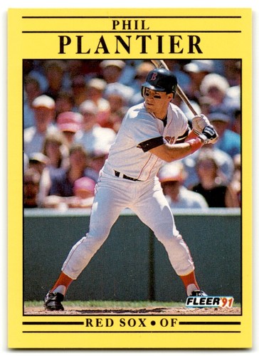 1991 Fleer Phil Plantier Rookie Boston Red Sox #107 | eBay