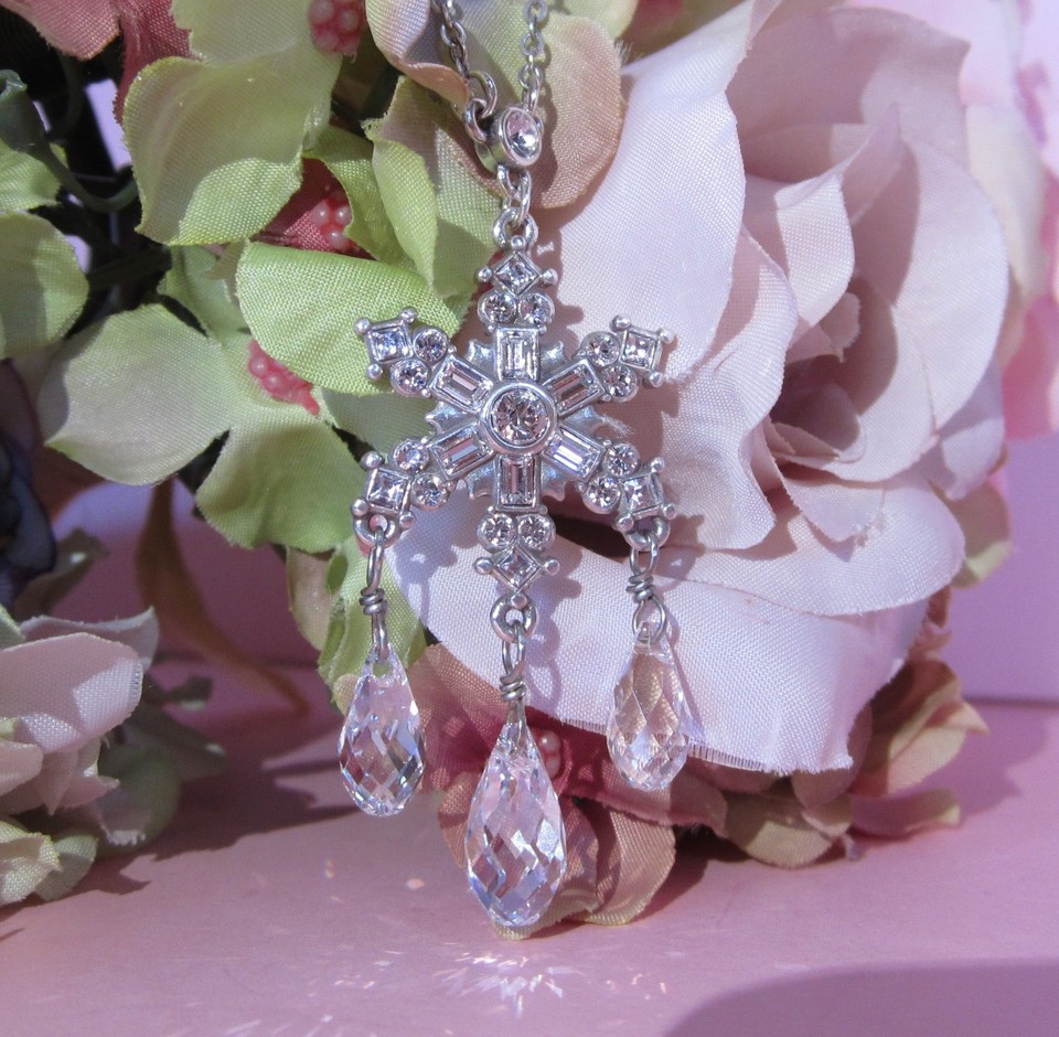 Brighton ARCTICA Snowflake Crystal Christmas Pendant Necklace NWT $78 ...