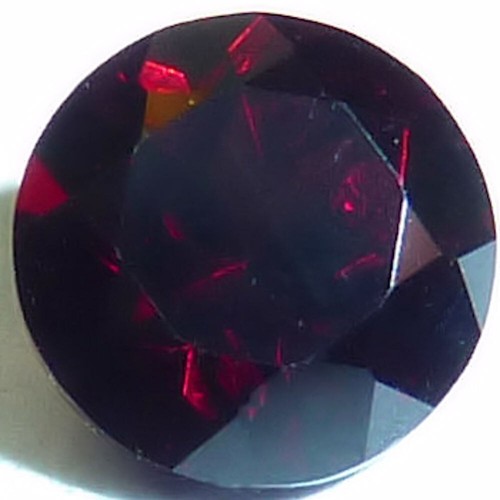 Natural Garnet Arizona Chrome Pyrope Round and Oval Faceted Gems Fine ...