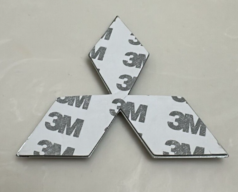 FRONT EMBLEM w/Adhesive for Mitsubishi Lancer Mirage Outlander Eclipse ...