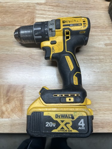 DCD791 Dewalt 20v XR Drill With 4 Amp Hour Battery | eBay