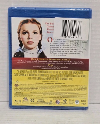 The Wizard Of Oz PROMO Blu-Ray DVD New And Sealed Rare | eBay