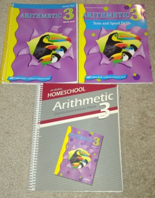 Abeka Homeschool Arithmetic 3 Curriculum Guide Lesson Plans & Teacher ...
