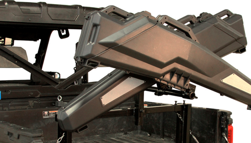 Universal UTV Gun Rifle Holder Hard Case Padded & Bed Mount 2 Cases ...