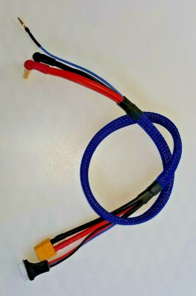 ISDT Icharger 406 XT60 2s 24” RC Balance Charge Lead 4mm 5mm bullet ...