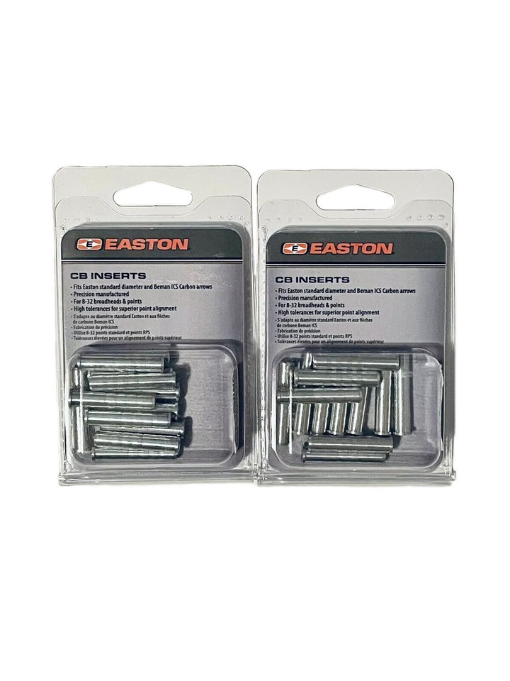 2pk Easton CB Inserts and 1pk Aluminum Arrow RPS inserts - LOT (3) NEW ...