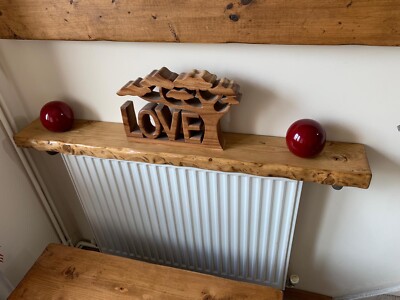 14cm depth Radiator shelf Radiator shelves for radiator rustic ...